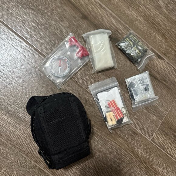 Boutique | Bags | Mini Tactical Molle Compact Ammo Pouch Compass Holder ...